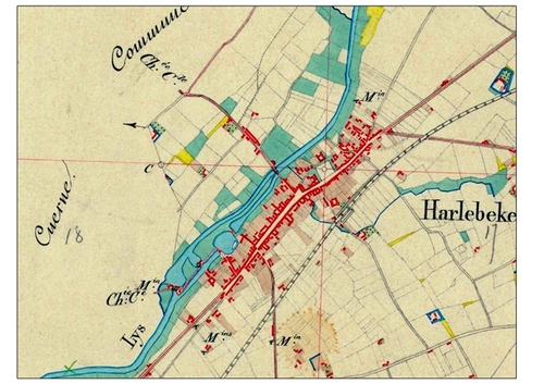 Historische stadskern van Harelbeke | Inventaris Onroerend Erfgoed