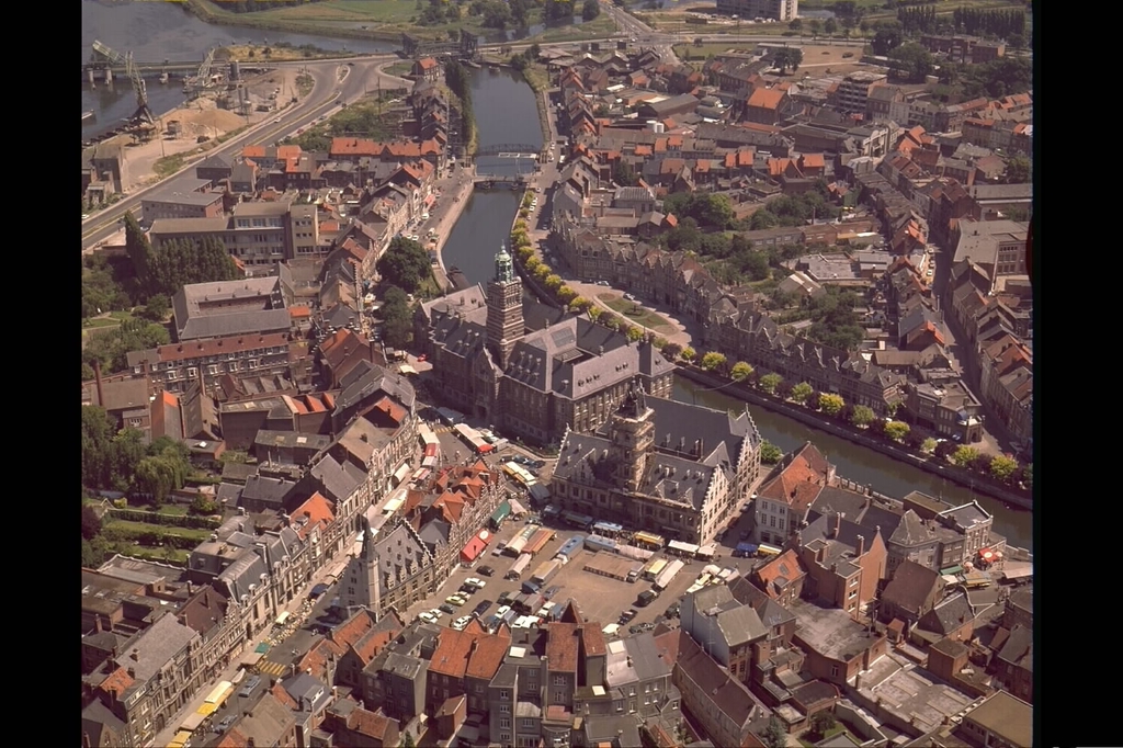Dendermonde Luchtfoto | Beeldbank Onroerend Erfgoed